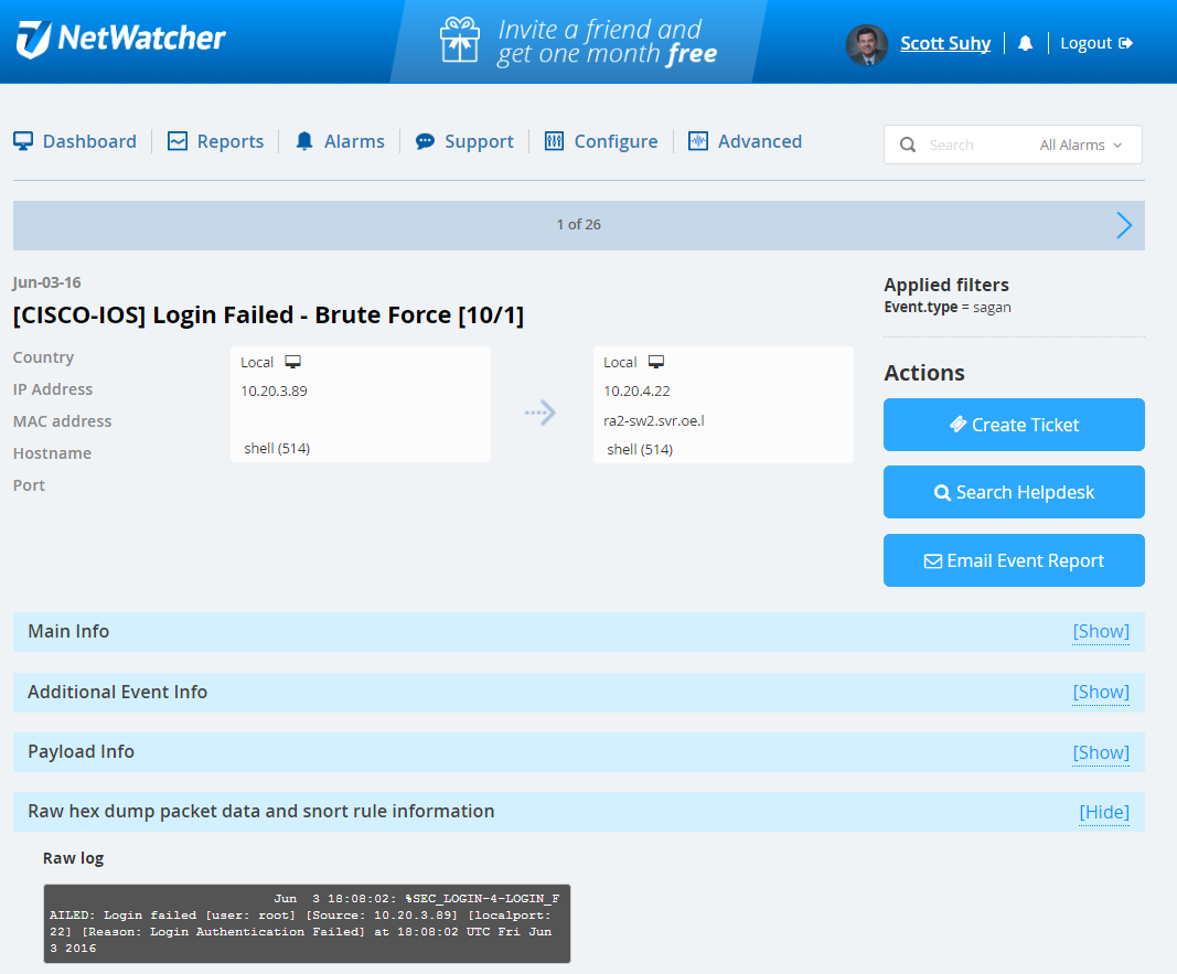 Sending Syslog Data to Your NetWatcher Sensor – NetWatcher – Cyber ...
