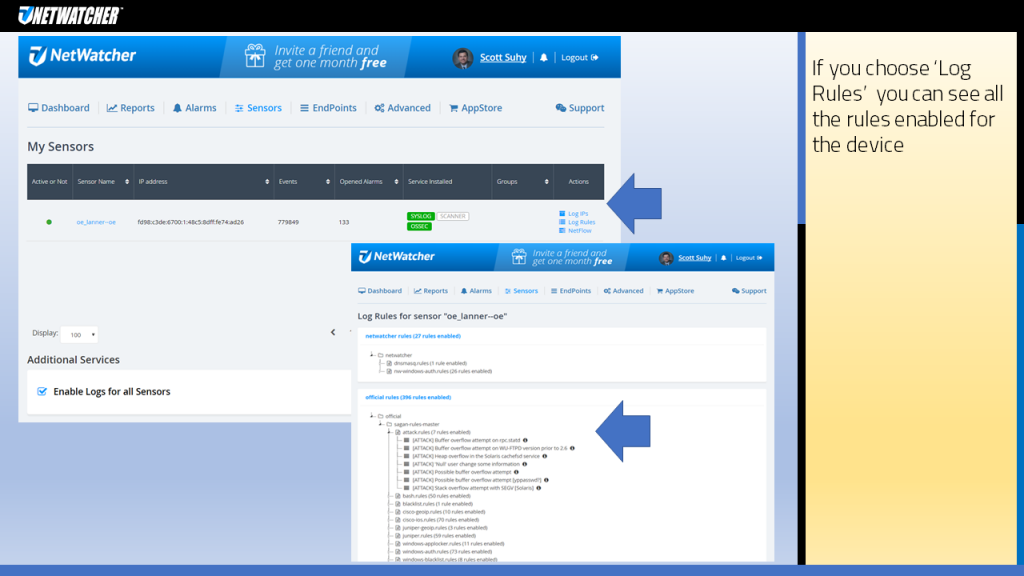 The NetWatcher SIEM, Working with LOGS – NetWatcher – Cyber Security ...