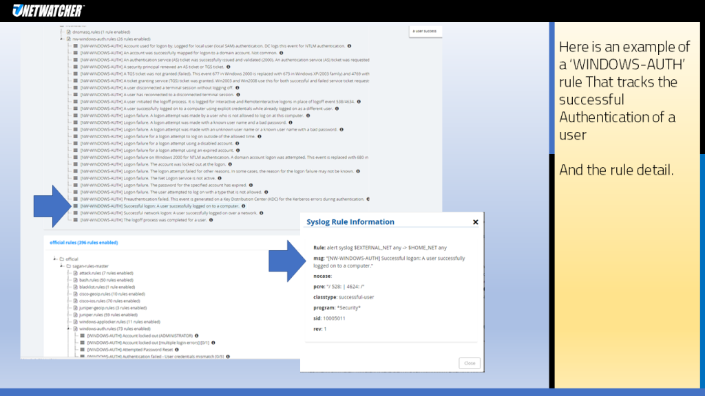 The NetWatcher SIEM, Working with LOGS – NetWatcher – Cyber Security ...